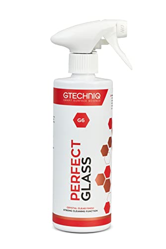 Gtechniq Auto G6 Perfect Glass - High Performance Ingredients Leaves No Smears or Streaks, 500ml