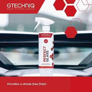 Gtechniq Auto G6 Perfect Glass - High Performance Ingredients Leaves No Smears or Streaks, 500ml