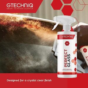 Gtechniq Auto G6 Perfect Glass - High Performance Ingredients Leaves No Smears or Streaks, 500ml