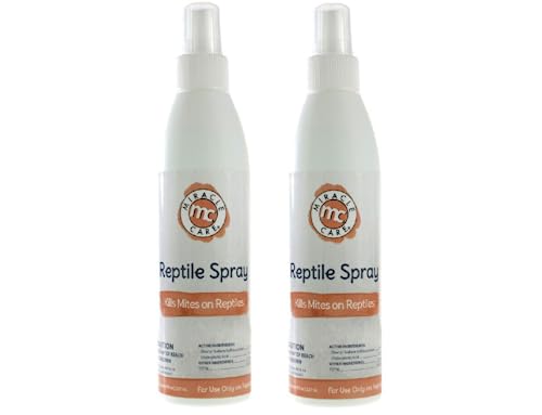 2) Natural Chemistry 11035 Reptile Lizard Spray Mite Parasite Relief - 8 oz Each