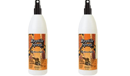 2) Natural Chemistry 11035 Reptile Lizard Spray Mite Parasite Relief - 8 oz Each