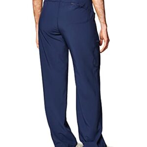 Cherokee Infinity Women Scrubs Pant Low Rise Straight Leg Drawstring 1123A, XL, Navy