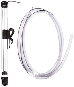 fermtech auto-siphon mini with 6 feet of tubing and clamp, clear