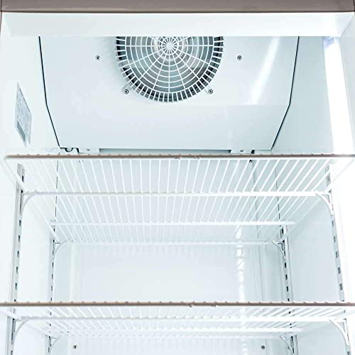 Procool Refrigeration Glass Door Upright Display Beverage Cooler, Merchandiser Refrigerator; 12.7 Cubic Ft.