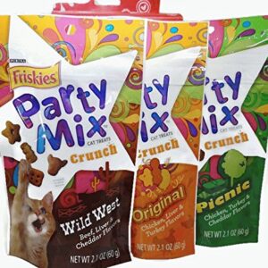 Friskies Cat Treat Party Mix Love Pack