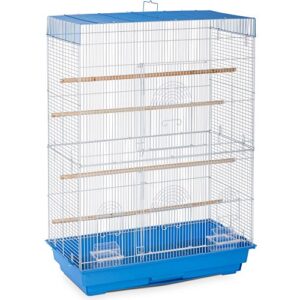 prevue pet products sp42614-3 flight cage, blue/white