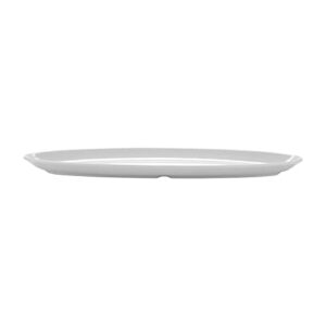 G.E.T. ML-254-W 2.6 Qt, 25" x 8" Oval Platter, White