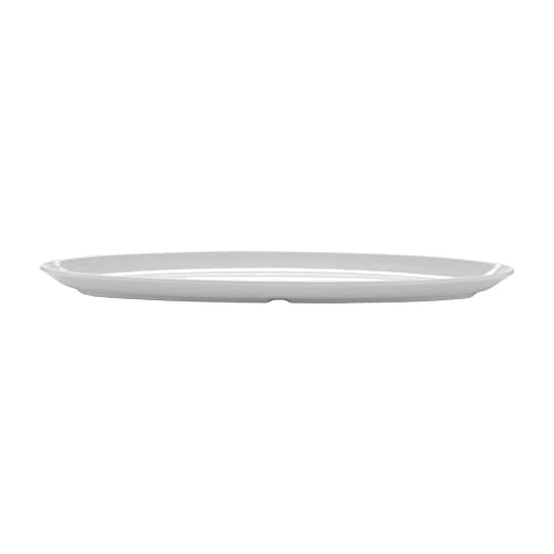 G.E.T. ML-254-W 2.6 Qt, 25" x 8" Oval Platter, White