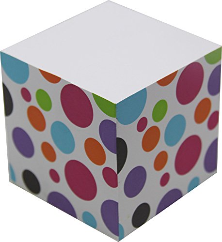 4A Sticky Memo Cube,2 1/2 Inches,Bubble Patterned Printed On The Four Sides,Self-Stick Notes Cube,About 500 Sheets/Cube,1 Cube/Pack,4A SMC 434