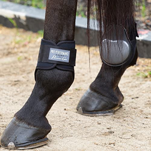 Professional's Choice Sports Medicine Products Pro Performance Fetlock Horse Boots Equestrian Sports | Black One Size