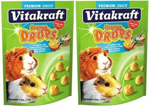 orange drop for guinea pig treat - 5 oz. [set of 2]