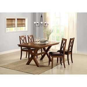 Better Homes and Gardens Maddox Crossing Dining Table, Brown