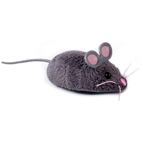 HEXBUG Mouse Robotic Cat Toy (GREY) for all breed sizes