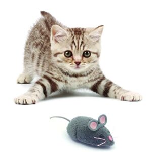 HEXBUG Mouse Robotic Cat Toy (GREY) for all breed sizes