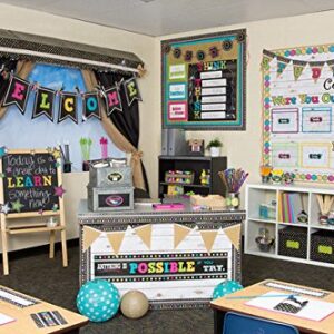 Teacher Created Resources Chalkboard Brights Awning (77184)