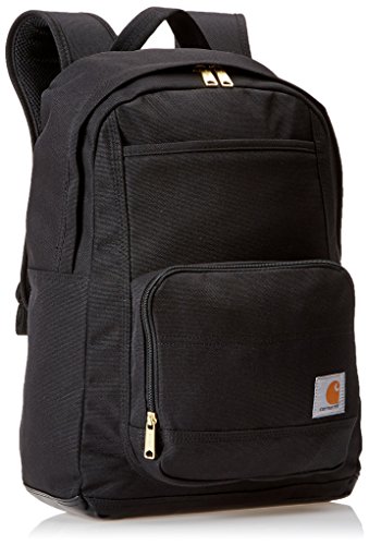 Carhartt Legacy Classic Work Backpack with Padded Laptop Sleeve, Black