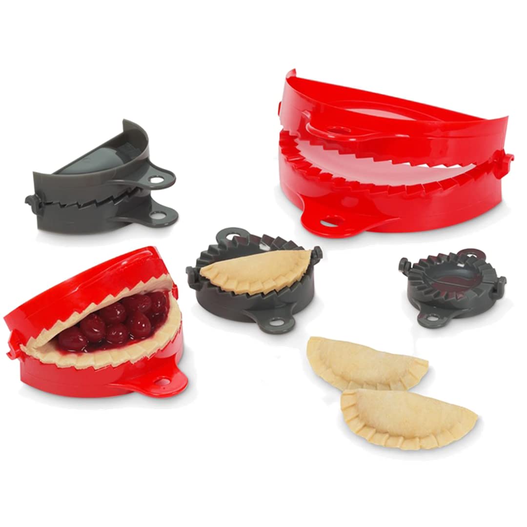 Starfrit Dough Press Set ,Red/Gray