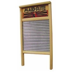 maid-rite washboard 12-7/16' x 23-3/4' overall wood bulk