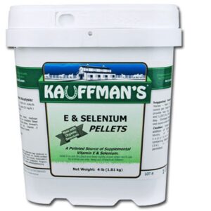 vitamin e & selenium pellets 4 lb