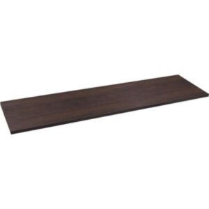 knape & vogt 1980 esp 10x48 shelf board espresso, 5/8 x 10 x 48"