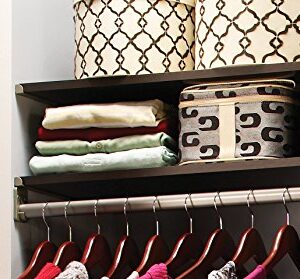 ClosetMaid SuiteSymphony Starter Tower Kit, 48" Top Shelf, Espresso