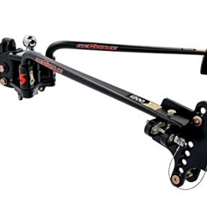 Camco Eaz-Lift ReCurve R6 1,200lb Weight Distribution Hitch | Features 1,400lb Max Tongue Weight Rating, 2-5/16-inch Ball has a 15,000lb Max Rating, and Premium Adaptive Sway Control | (48734)