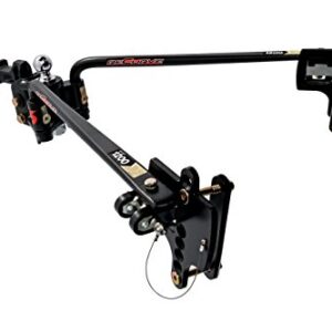 Camco Eaz-Lift ReCurve R6 1,200lb Weight Distribution Hitch | Features 1,400lb Max Tongue Weight Rating, 2-5/16-inch Ball has a 15,000lb Max Rating, and Premium Adaptive Sway Control | (48734)