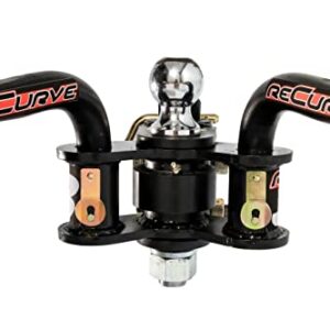 Camco Eaz-Lift ReCurve R3 600lb Weight Distribution Hitch | Features 800lb Max Tongue Weight Rating, 2-5/16-inch Ball has a 15,000lb Max Rating, and Adjustable Sway Control | (48751)