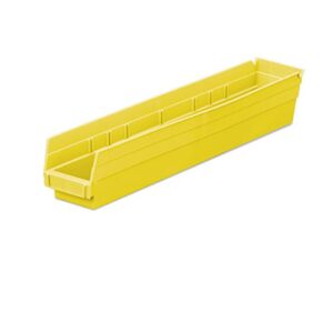 4"h shelf bin 4.125"w x 23.625"d