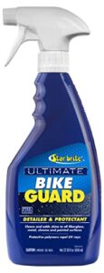 star brite ultimate bike guard - motorcycle detailer & protectant spray - remove road grime, add shine & protect in 5 minutes (098022)