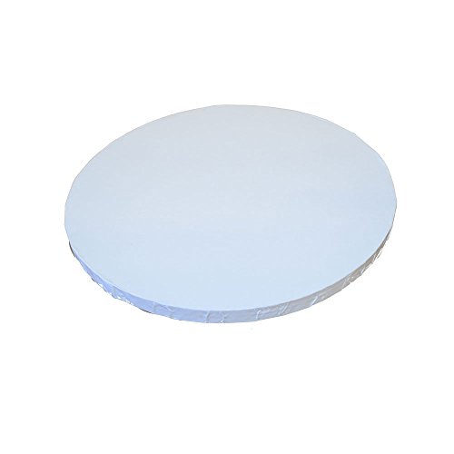 18" White Round Drum 1/2"