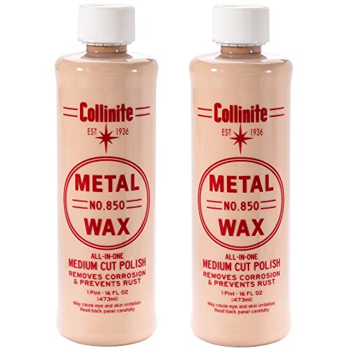 Collinite Metal Wax 1 Pint 850 2 Pack