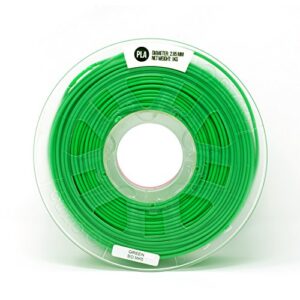 Gizmo Dorks 1.75 mm PLA Filament, 1 kg for 3D Printers, Green