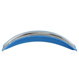 Geekria Mesh Fabric Headband Pad Compatible with Logitech G930, G430, F450 Headphone Replacement Headband/Headband Cushion/Replacement Pad Repair Parts (Blue).