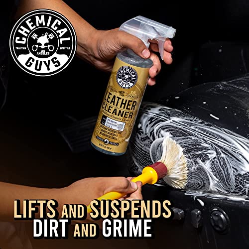 Chemical Guys SPI_109_04 Leather Cleaner and Conditioner Complete Leather Care Kit for Use on Car Interiors, Leather Apparel, Furniture, Shoes, Boots, Bags & More (2 - 4 fl oz Bottles)