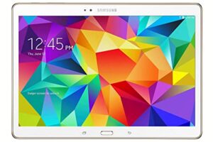 samsung galaxy tab s 10.5in 16gb ssd wifi dazzling white (renewed)