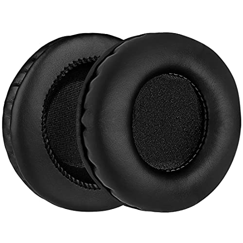 Geekria QuickFit Replacement Ear Pads for Sony MDR-V700DJ, MDR-Z700, MDR-V500DJ Headphones Ear Cushions, Headset Earpads, Ear Cups Cover Repair Parts (Black)