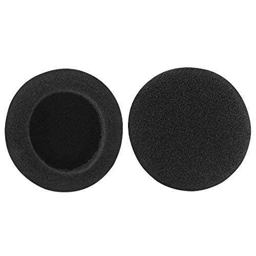 Geekria Comfort Foam Replacement Ear Pads for Sennheiser PX100 PX100-II PMX100 PX80 MS80 MS100 HD50 HD50-TV PC131 Headphones Ear Cushions, Headset Earpads, Ear Cups Cover Repair Parts (Black)