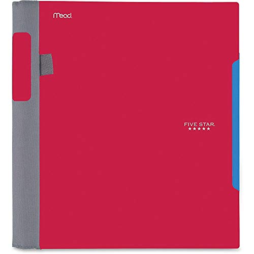 Five Star Advance Spiral Notebook Plus Study App, 1 Subject, College Ruled Paper, 11" x 8-1/2", 100 Sheets, With Spiral Guard and Movable Dividers, Color Selected For You, 1 Count (06322)