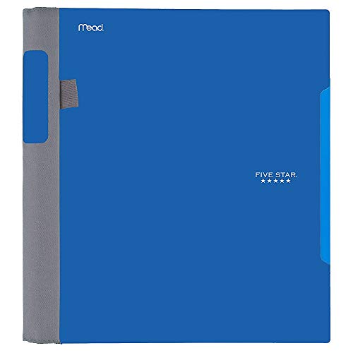 Five Star Advance Spiral Notebook Plus Study App, 1 Subject, College Ruled Paper, 11" x 8-1/2", 100 Sheets, With Spiral Guard and Movable Dividers, Color Selected For You, 1 Count (06322)