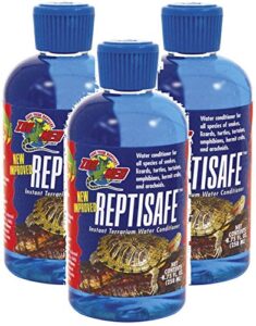 zoo med reptisafe water conditioner, 8.75 oz (pack of 3)