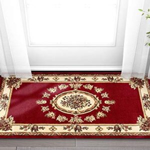 Well Woven Timeless Le Petit Palais Red Traditional Area Rug 2'3" X 3'11"