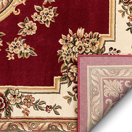 Well Woven Timeless Le Petit Palais Red Traditional Area Rug 2'3" X 3'11"