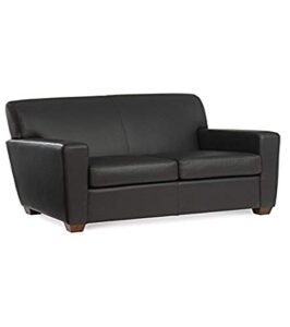 borgo ascot loveseat, black