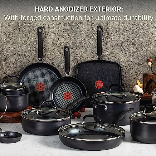 T-fal Ultimate Hard Anodized Nonstick 17-Piece Cookware Set