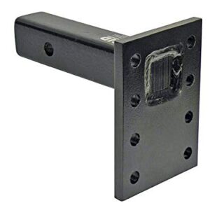 Rigid Hitch Solid Shank Pintle Mount (RPM-10) for 2 Inch Receivers - Made in U.S.A.