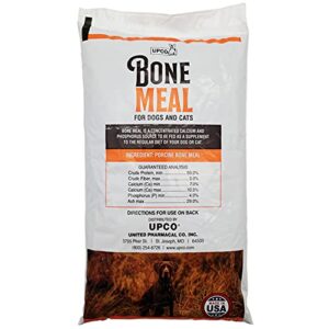 Bone Meal Powder for Dogs and Cats 3 Pack Total 3 Pounds from Upco Made in USA