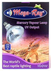 mega-ray mercury vapor bulb - 160 watts (120v)