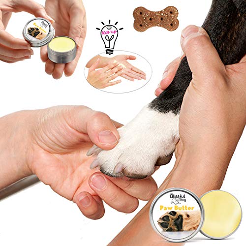 The Blissful Dog Paw Butter for Your Dog's Rough and Dry Paws, 1-Ounce