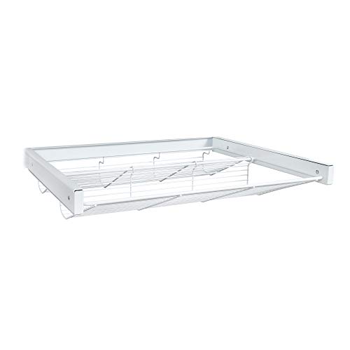 Organized Living freedomRail Reveal Shoe Shelf - White